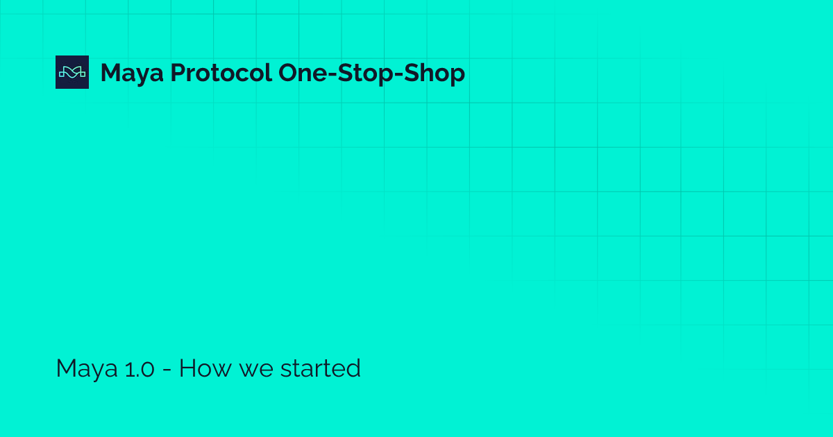 Introduction | Maya Protocol One-Stop-Shop